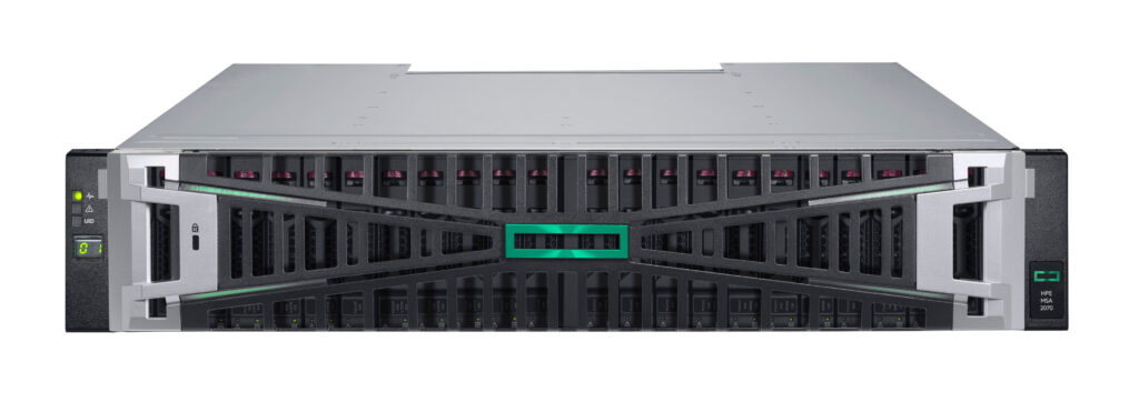 HPE MSA 2070 SFF 2x32Gb FC 4-port Controller 12x3.84TB SSD 4x32Gb SFP ...